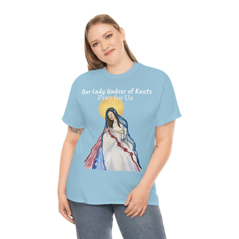 Blessed Mother Our Lady Undoer of Knots Divine Mercy - Etsy