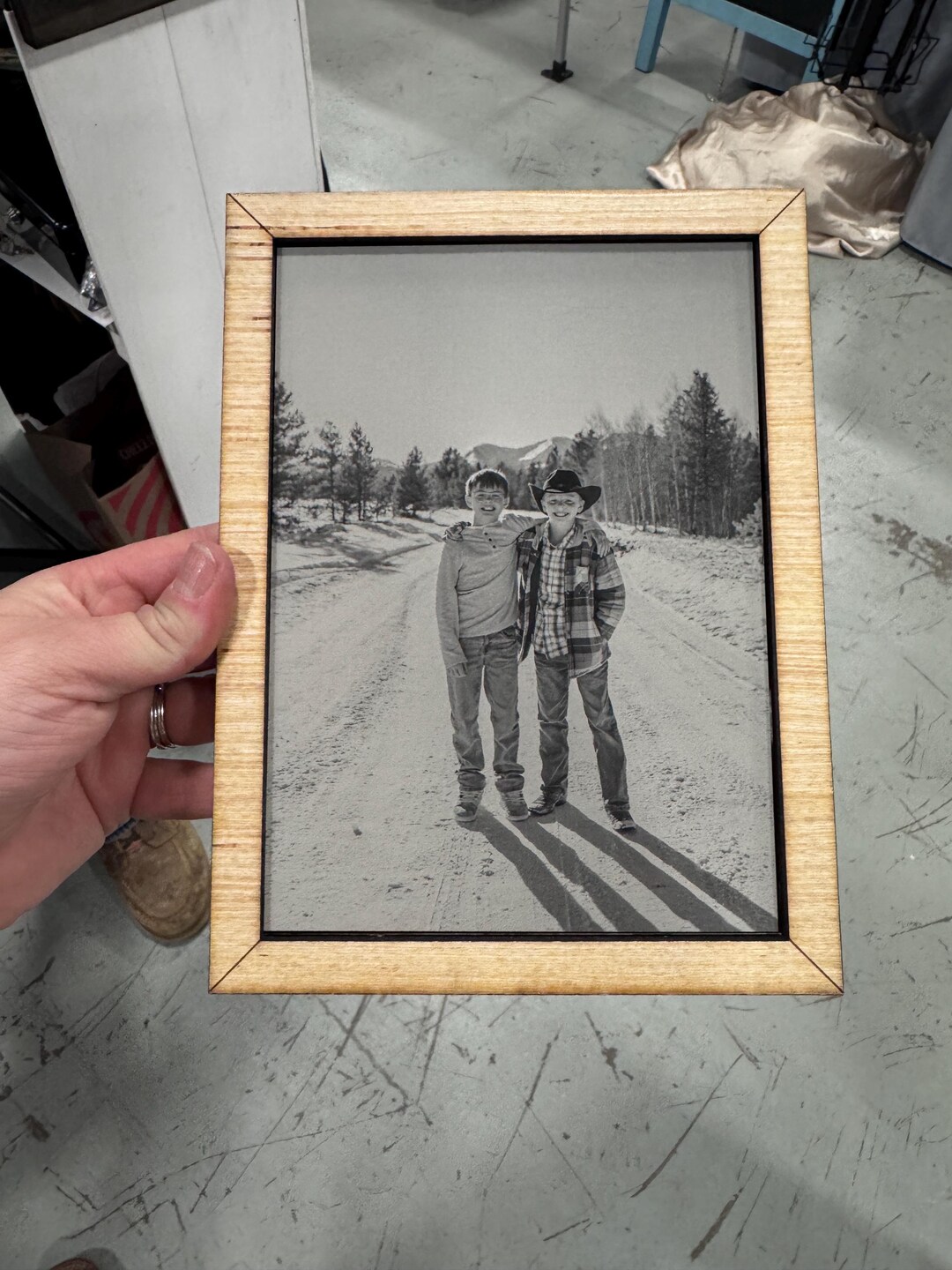Custom Engraved Photo on Acrylic | Personalized Laser Engraved Picture ...
