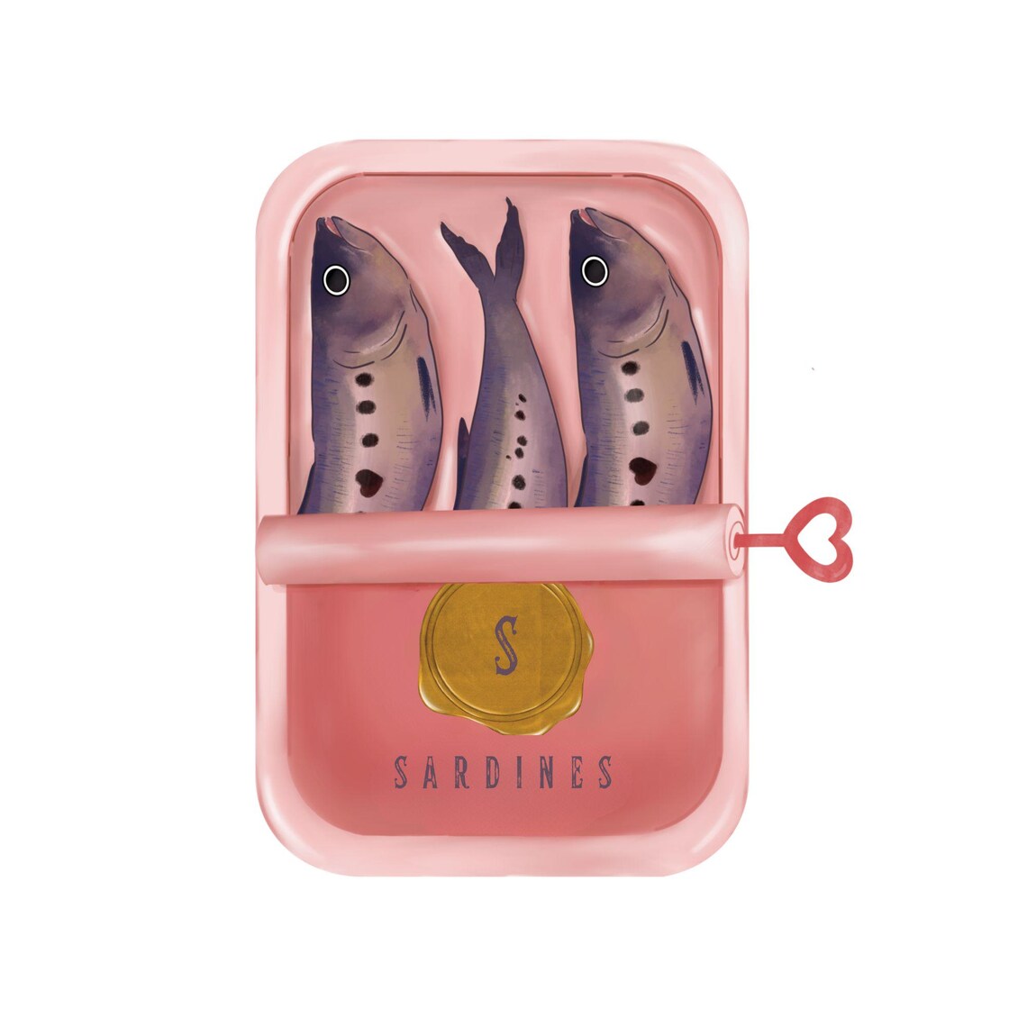 Can of Sardines Png | Fisherman Aesthetic Clipart | Dtf Dtg Sublimation ...