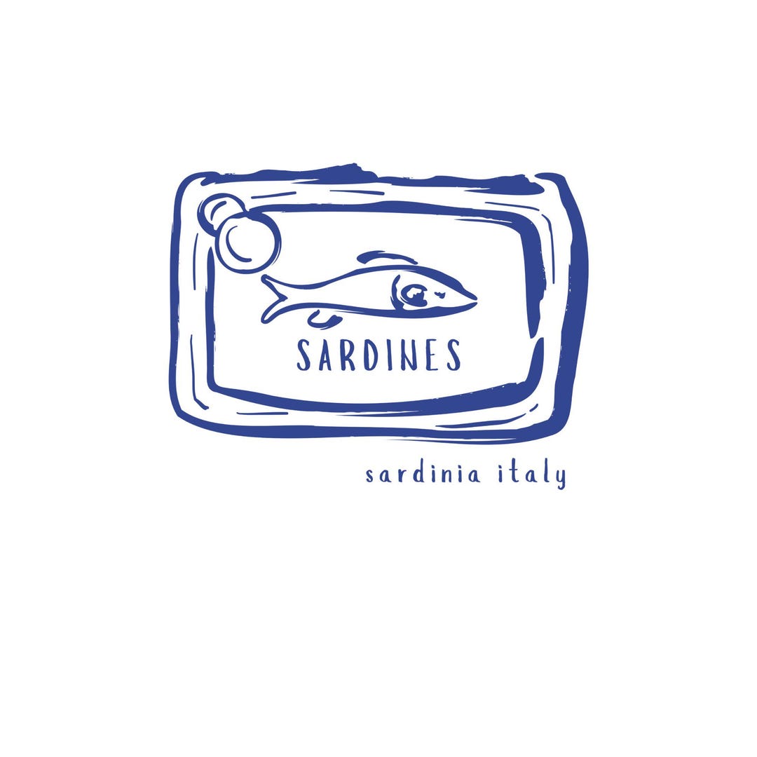 Sardine Can Png | Fisherman Aesthetic Clipart | Dtf Dtg Sublimation | T ...