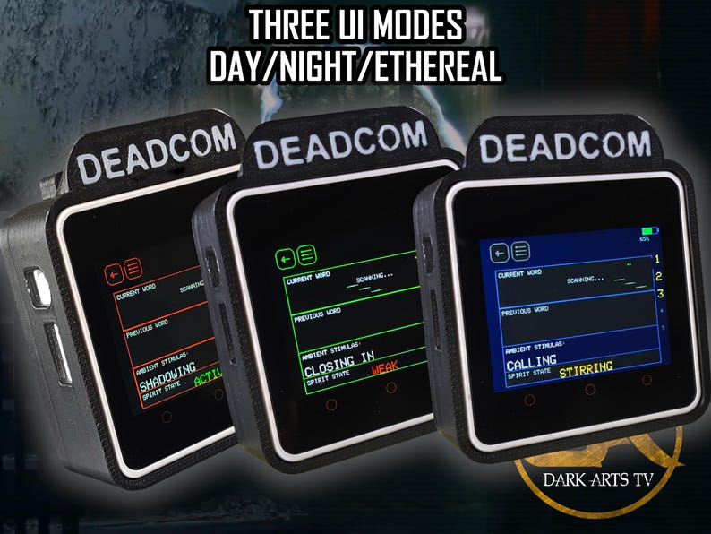 NEW 2025 Deadcom Portal EVP Spirit Word Box Ovilus Style Paranormal ...