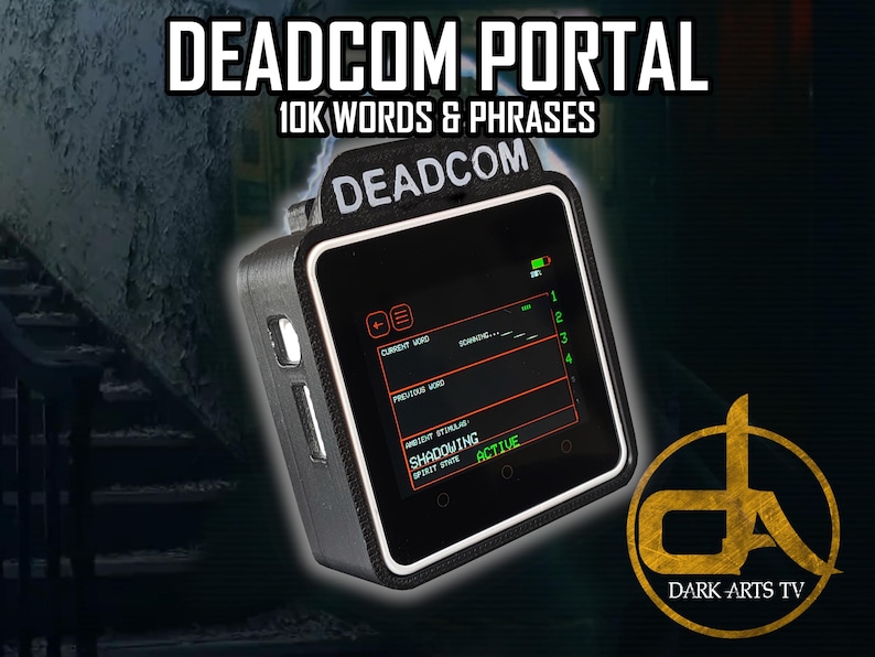 NEW 2026 Deadcom Portal EVP Spirit Word Box Ovilus Style Paranormal ...