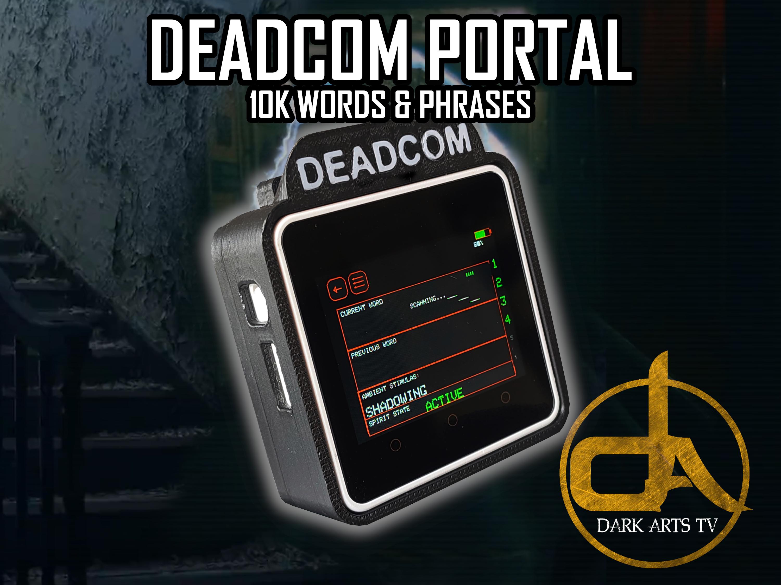 NEW 2026 Deadcom Portal EVP Spirit Word Box Ovilus Style Paranormal ...