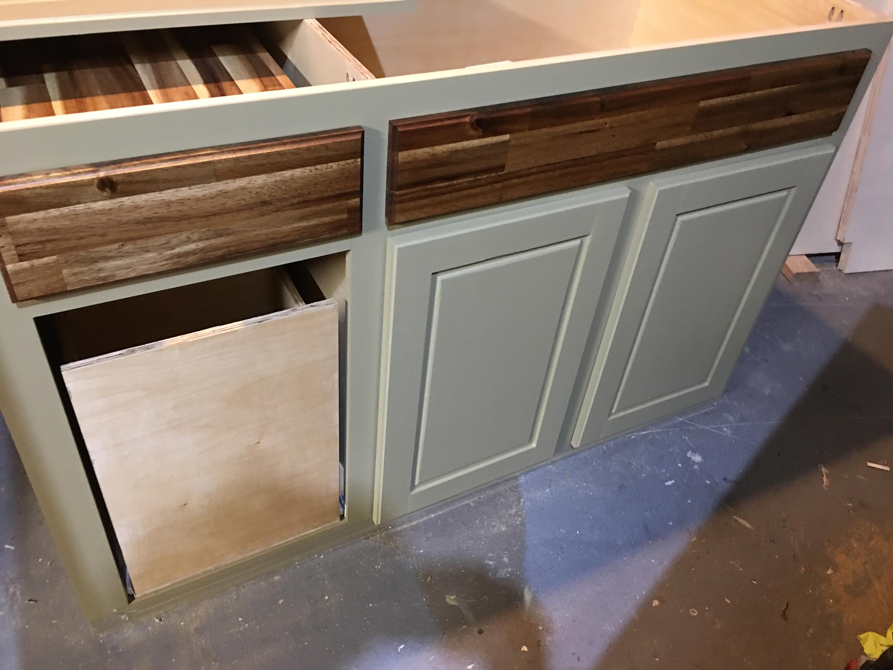 Pull Out Cutting Board Drawer to Replace Existing Cabinet Drawer in ...