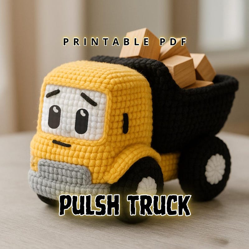 Plush Truck - Etsy