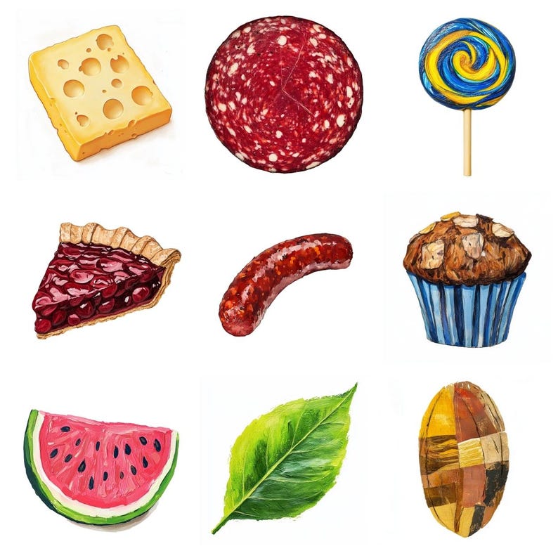 Hungry Caterpillar Clipart: Eric Carle Inspired Kids Designs (PNG ...