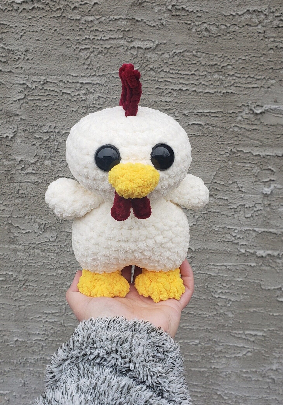 Crocheted Chicken - Etsy