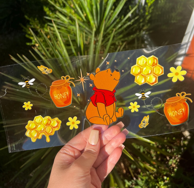 Characters Drip Cup Wrap - UV DTF Wrap - Snow Globe Cup Wrap - Drip Cup ...