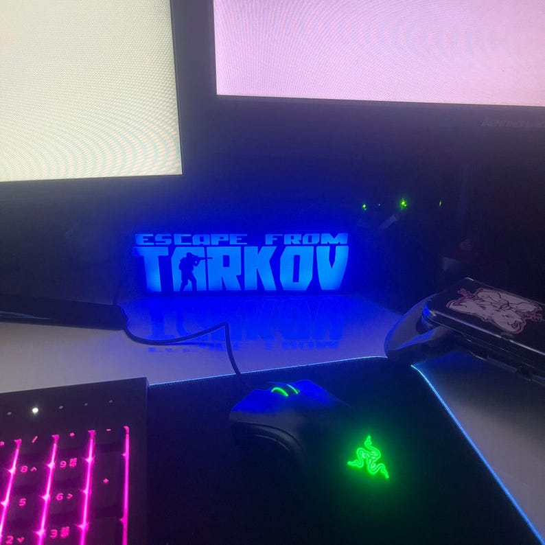 RGB Escape From Tarkov Lamp Tarkov Lamp, Escape From Tarkov - Etsy