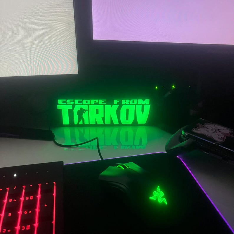 RGB Escape From Tarkov Lamp - Tarkov Lamp, Escape From Tarkov - Etsy