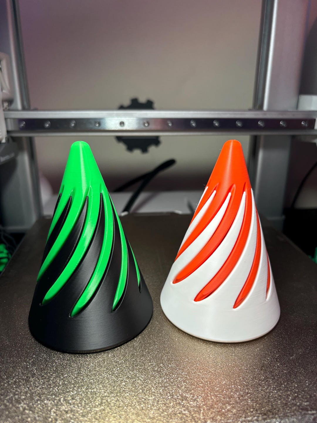 Spiral Cone Slider Fidget Toy — 3D Printed Stress Relief Tool - Etsy