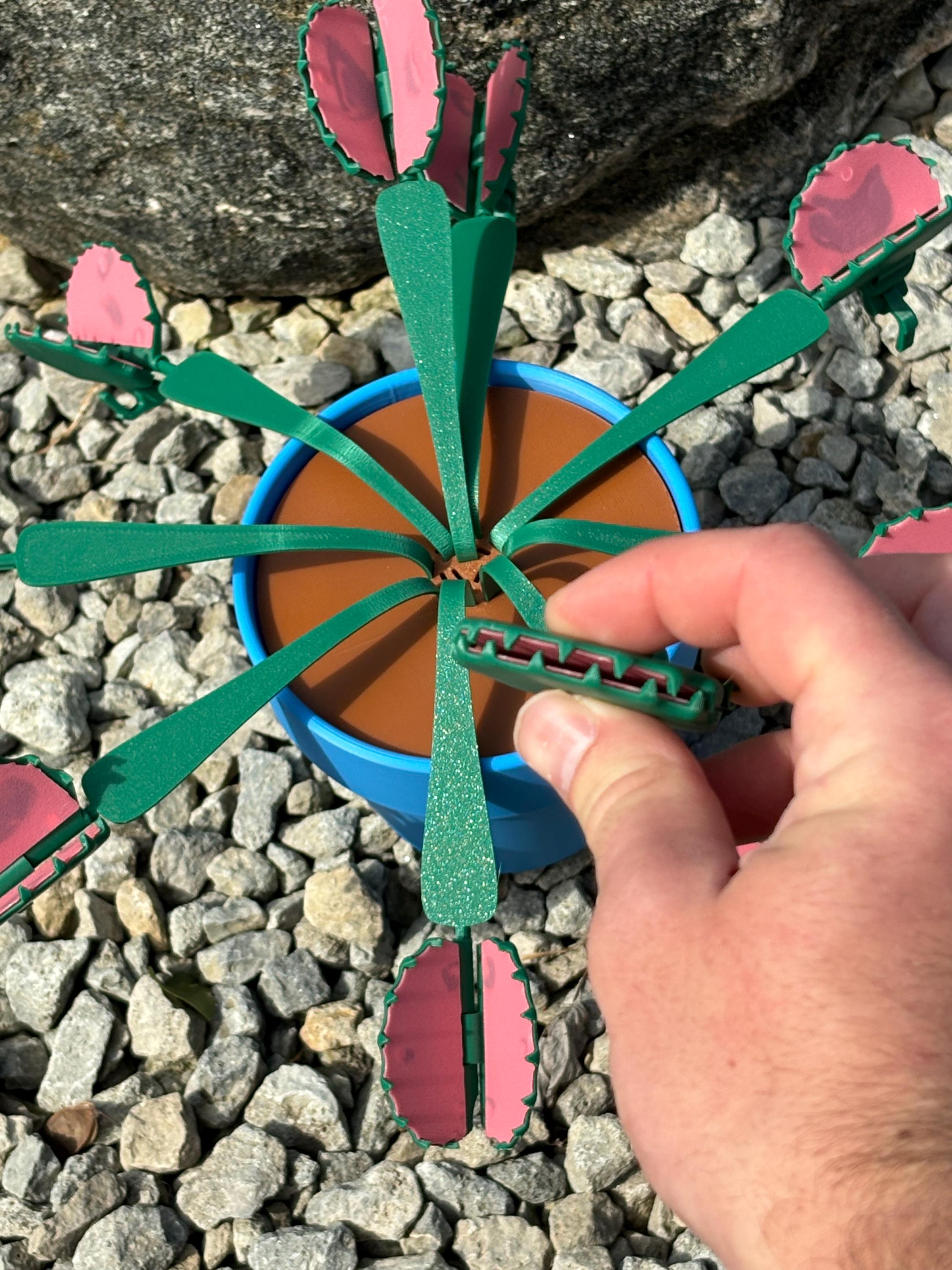 Venus Fly Trap Chip Clip - 3D Printed Snack Clips, Cute Kitchen Gadget ...