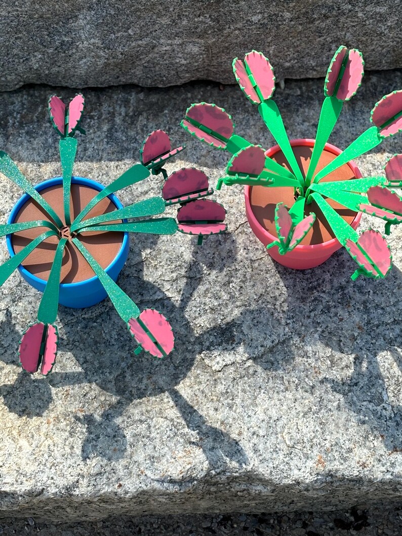 Venus Fly Trap Chip Clip - 3D Printed Snack Clips, Cute Kitchen Gadget ...