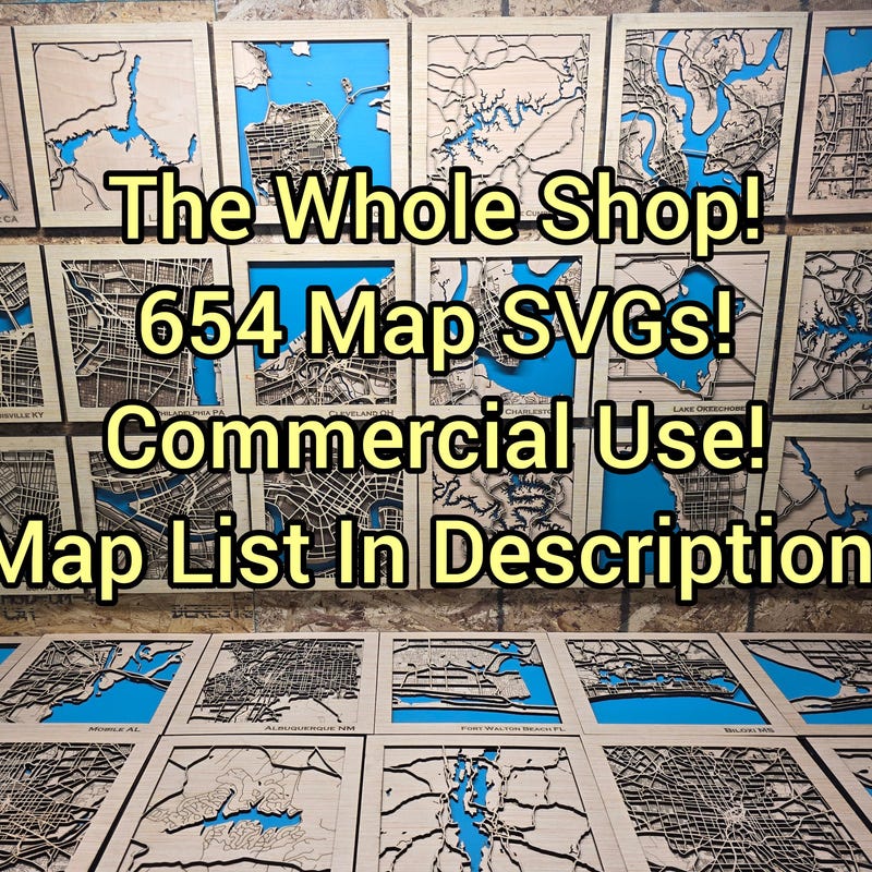 Laser Design Cities - Etsy