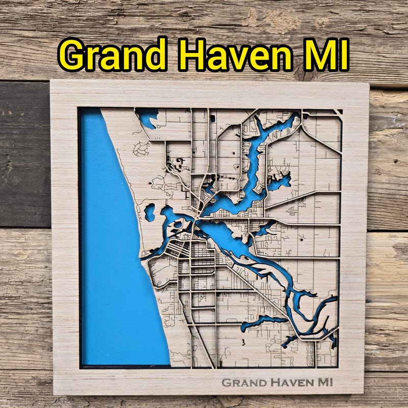 Grand Haven Michigan - Etsy