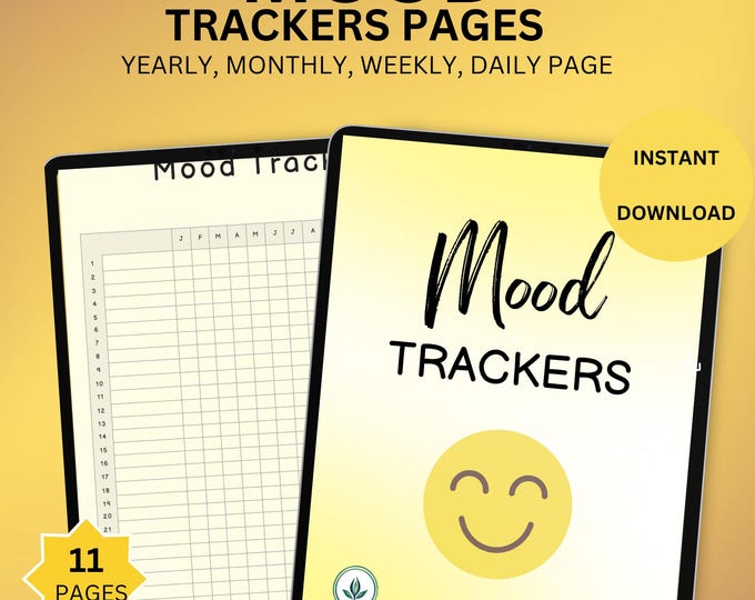 Daily Mood Tracker / Mood Tracker Printable / Emotion Tracker / Self ...