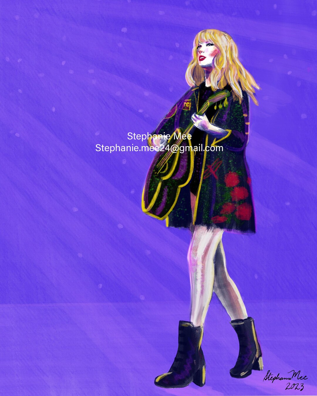 Taylor Swift Reputation Stadium Tour Acoustic Set Performance - Etsy