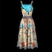 Handmade Italian Cotton Dress: Sicilian Print Summer Sundress - Etsy