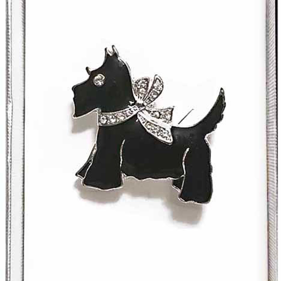 Vintage Scotty Dog Pin New in Box Vintage Mid-century Scotty - Etsy
