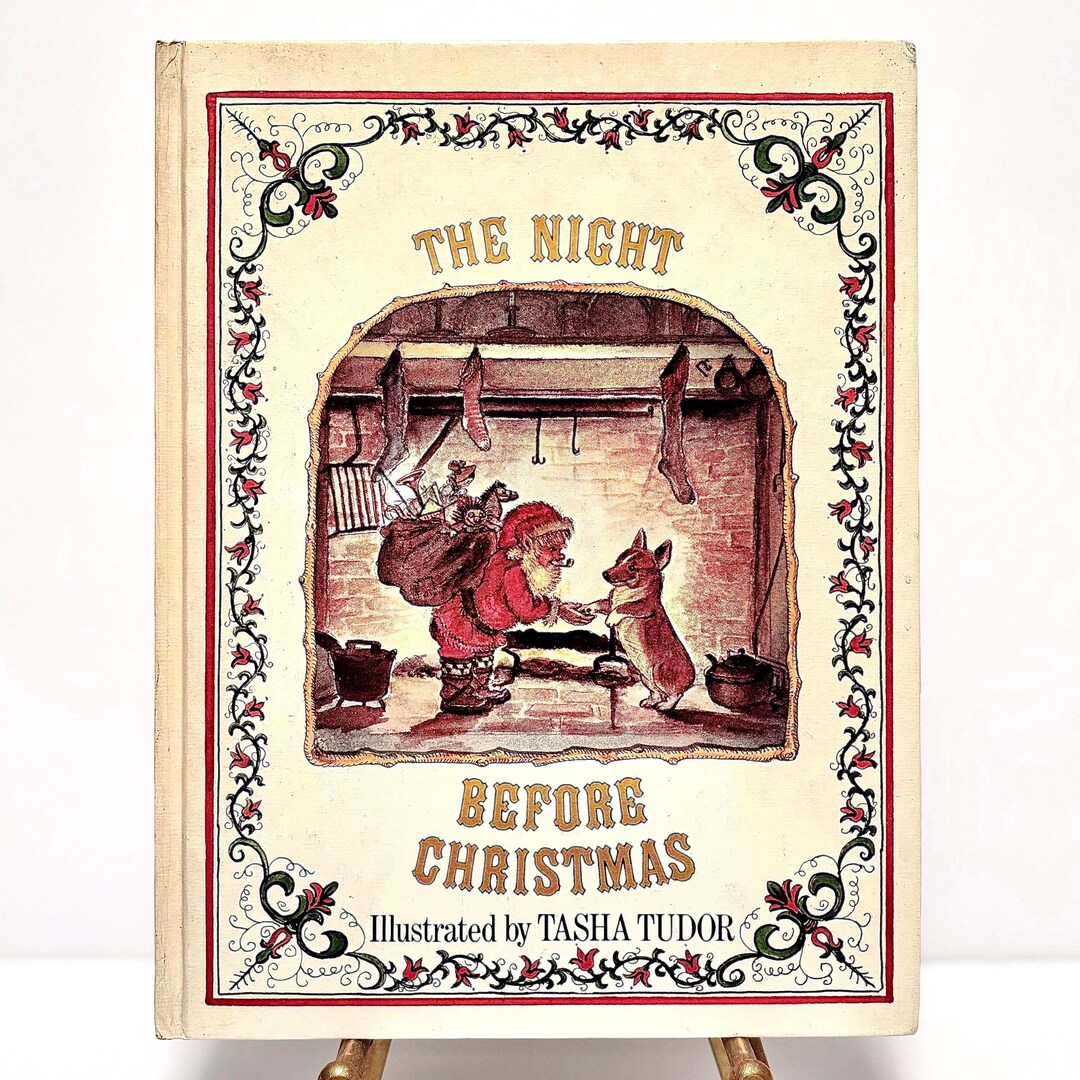 1976 Tasha Tudor the Night Before Christmas Book Vintage Tasha Tudor ...