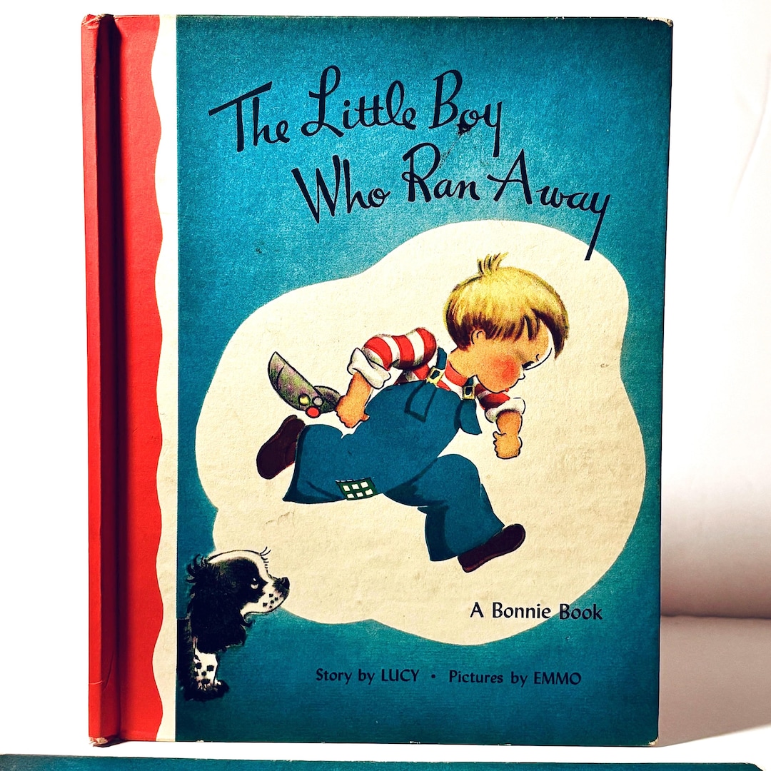 1946 1st Edition the Little Boy Who Ran Away With Dust Jacket Vintage ...