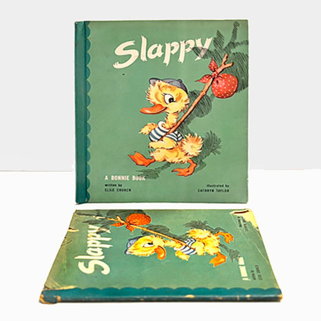 Slappy A Bonnie Book With Dust Jacket 1946 Vintage Slappy Children's ...