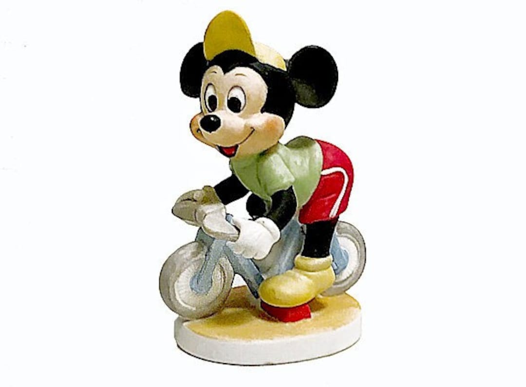 Vintage Mickey Mouse Figurine Walt Disney Productions Mickey Mouse ...