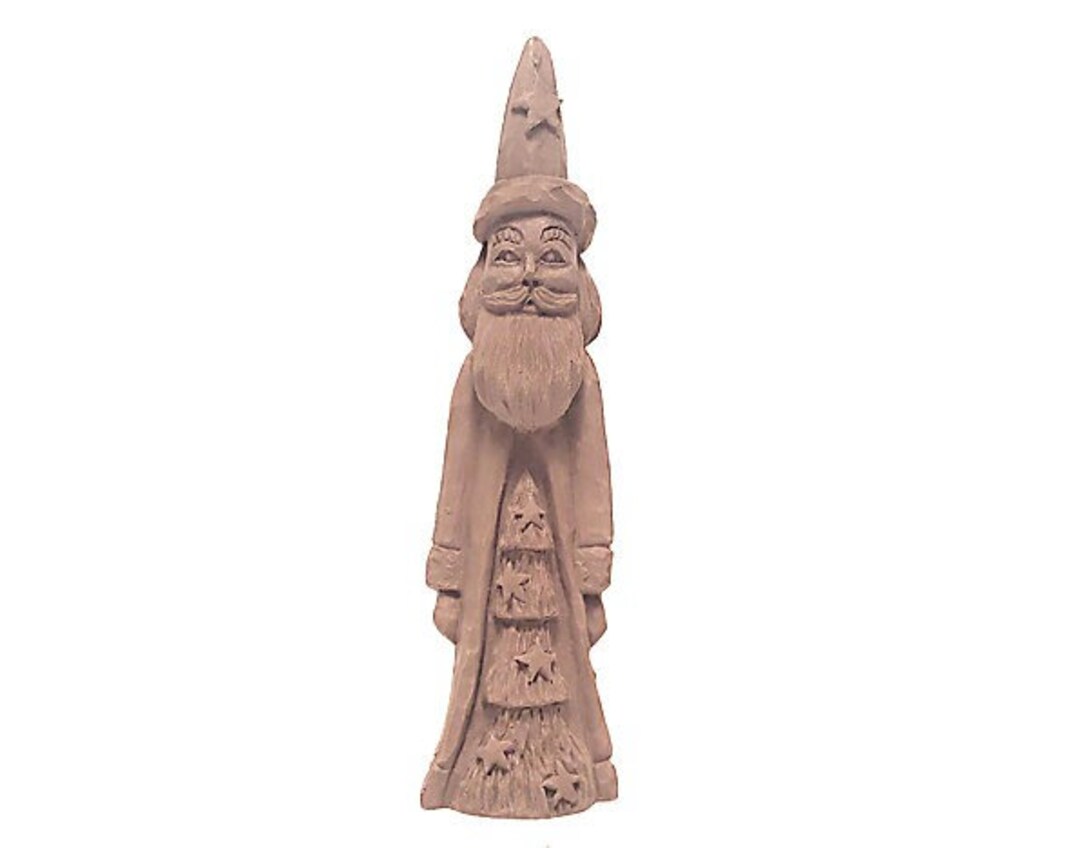 6 3/4 Santa Unfinished Resin Santa Ready to Paint Santa - Etsy