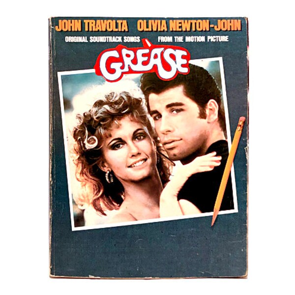 Grease Book - Etsy
