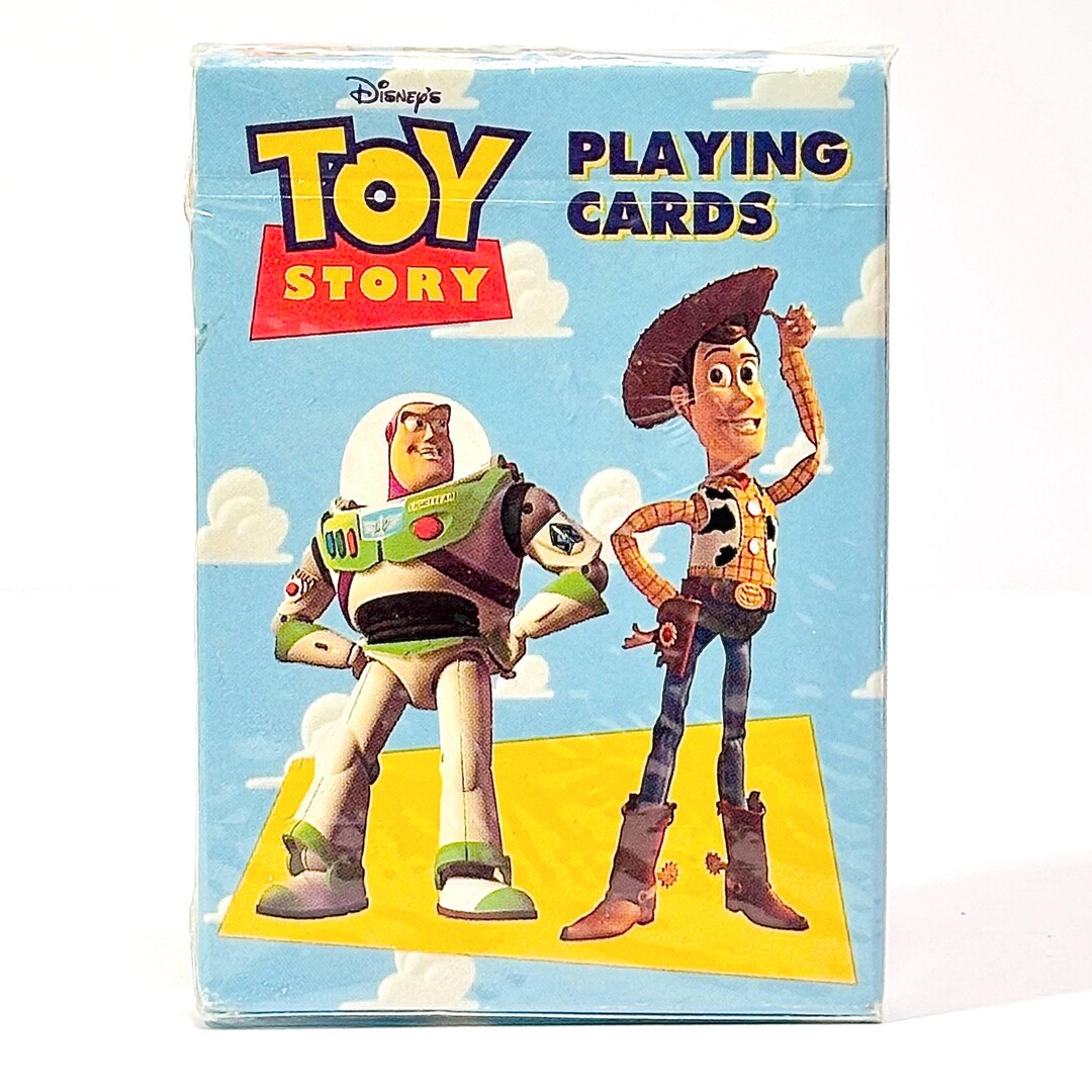 Vintage New Sealed Disney Toy Story Playing Cards 1995 New Toy Story ...