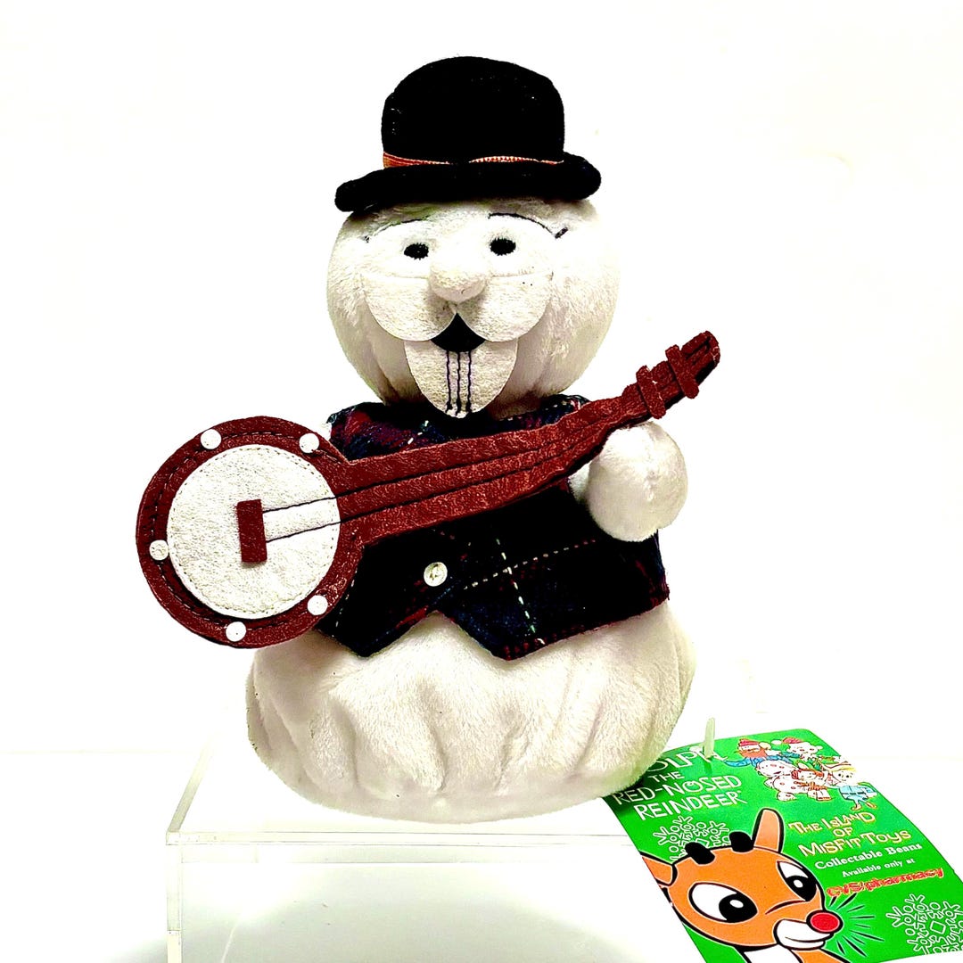 Vintage 1998 Sam the Snowman the Island of Misfit Toys Rudolph the Red ...