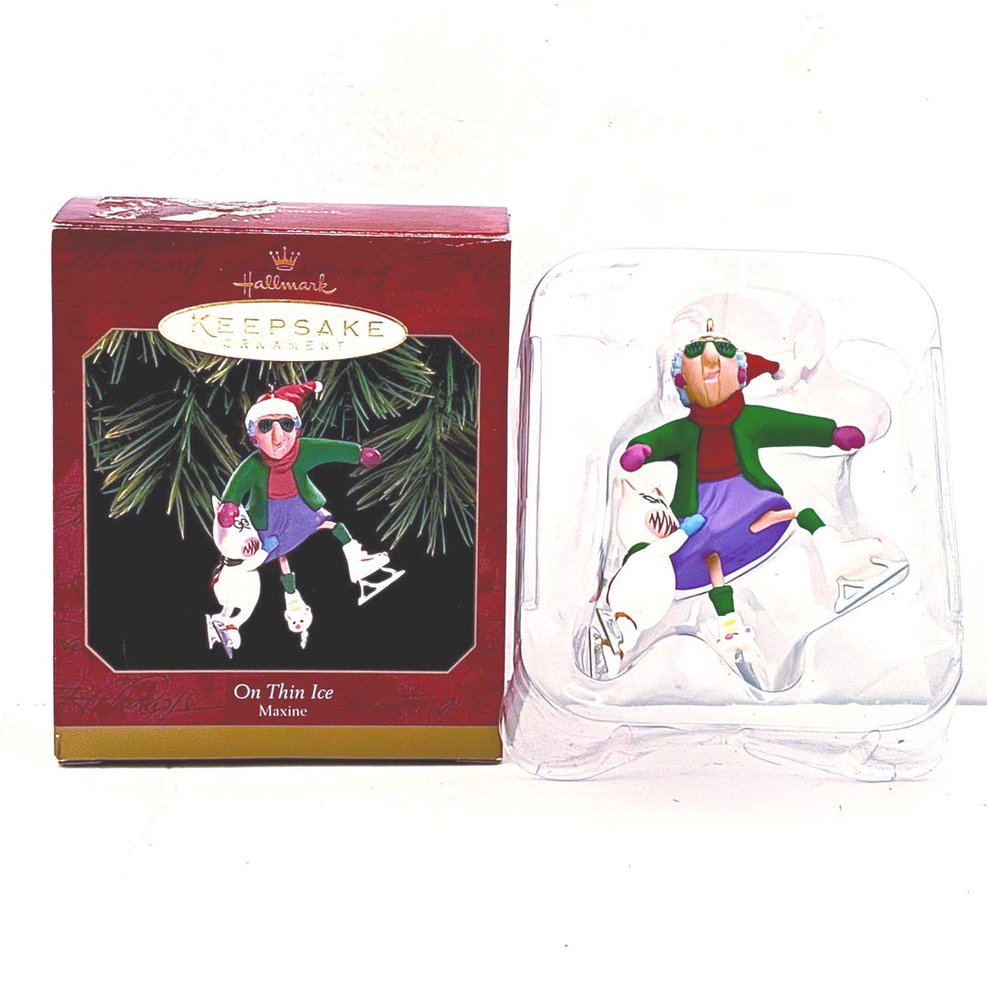 1999 Hallmark Maxine Ornament, Vintage Maxine Hallmark Keepsake ...