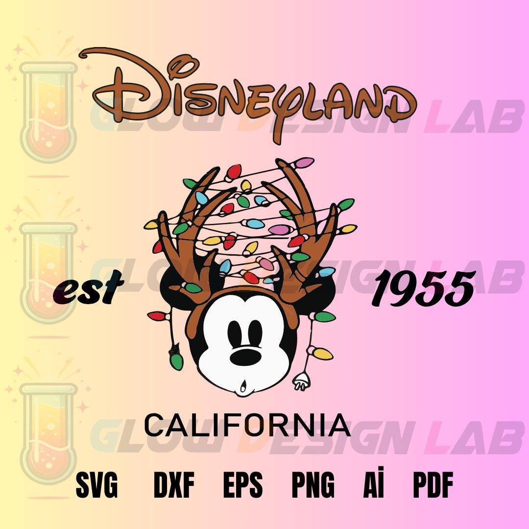 Christmas, Mickey PNG, Mickey Mouse Deer PNG, Happy New Year ...