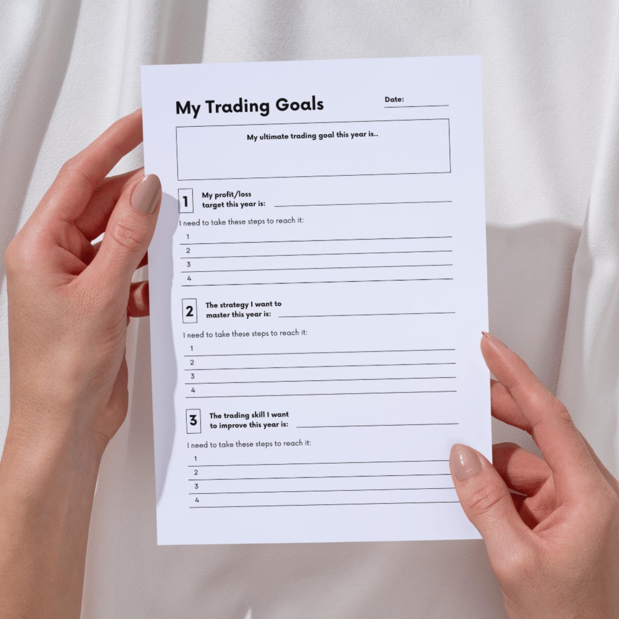 All-in-one Ultimate Trading Planner and Journal 2025 | Digital Download ...