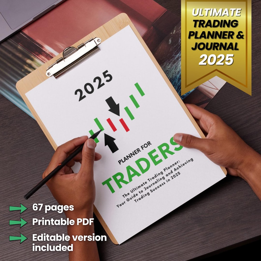 All-in-one Ultimate Trading Planner and Journal 2025 | Digital Download ...