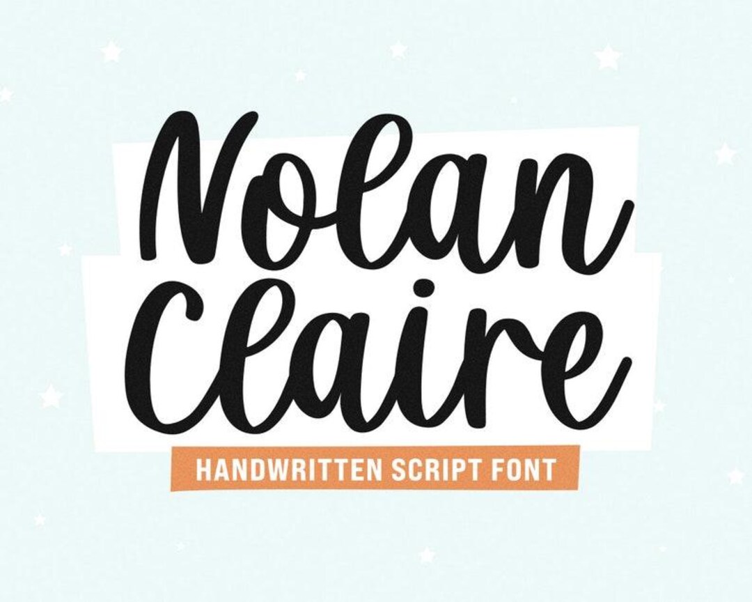 Script Font, Cursive Font, Cricut Font, Handwritten Font, Holiday Font ...