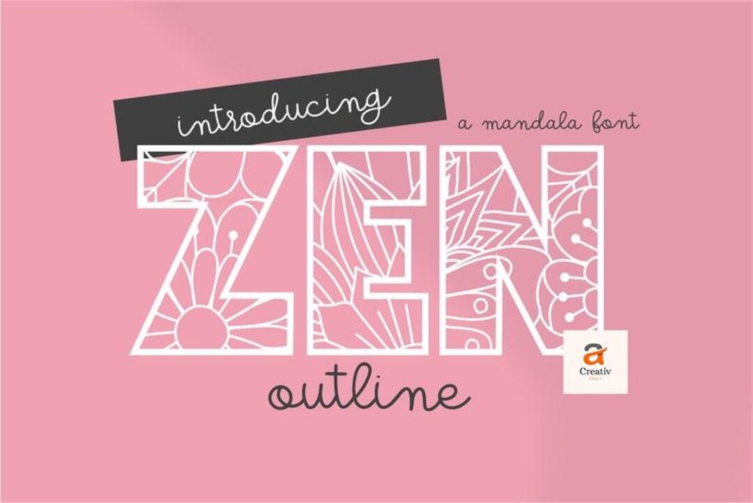 Script Font, Cursive Font, Cricut Font, Handwritten Font, Zen Script ...