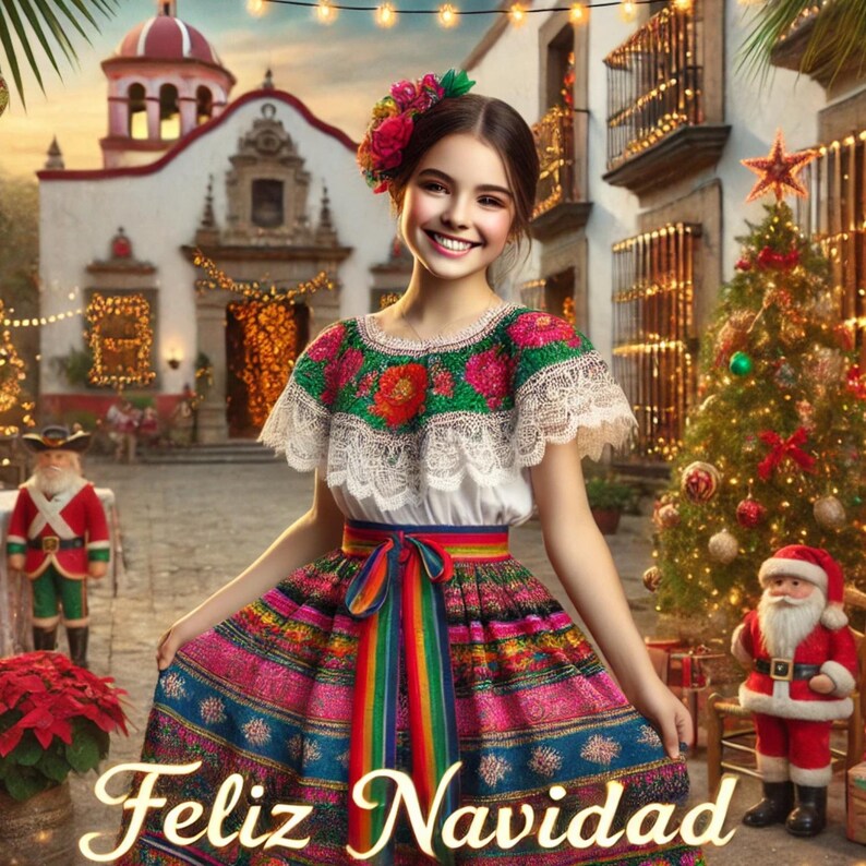 World Culture Christmas Cards, Christmas Greetings Digital Download ...