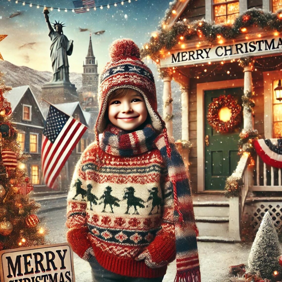 World Culture Christmas Cards, Christmas Greetings Digital Download ...
