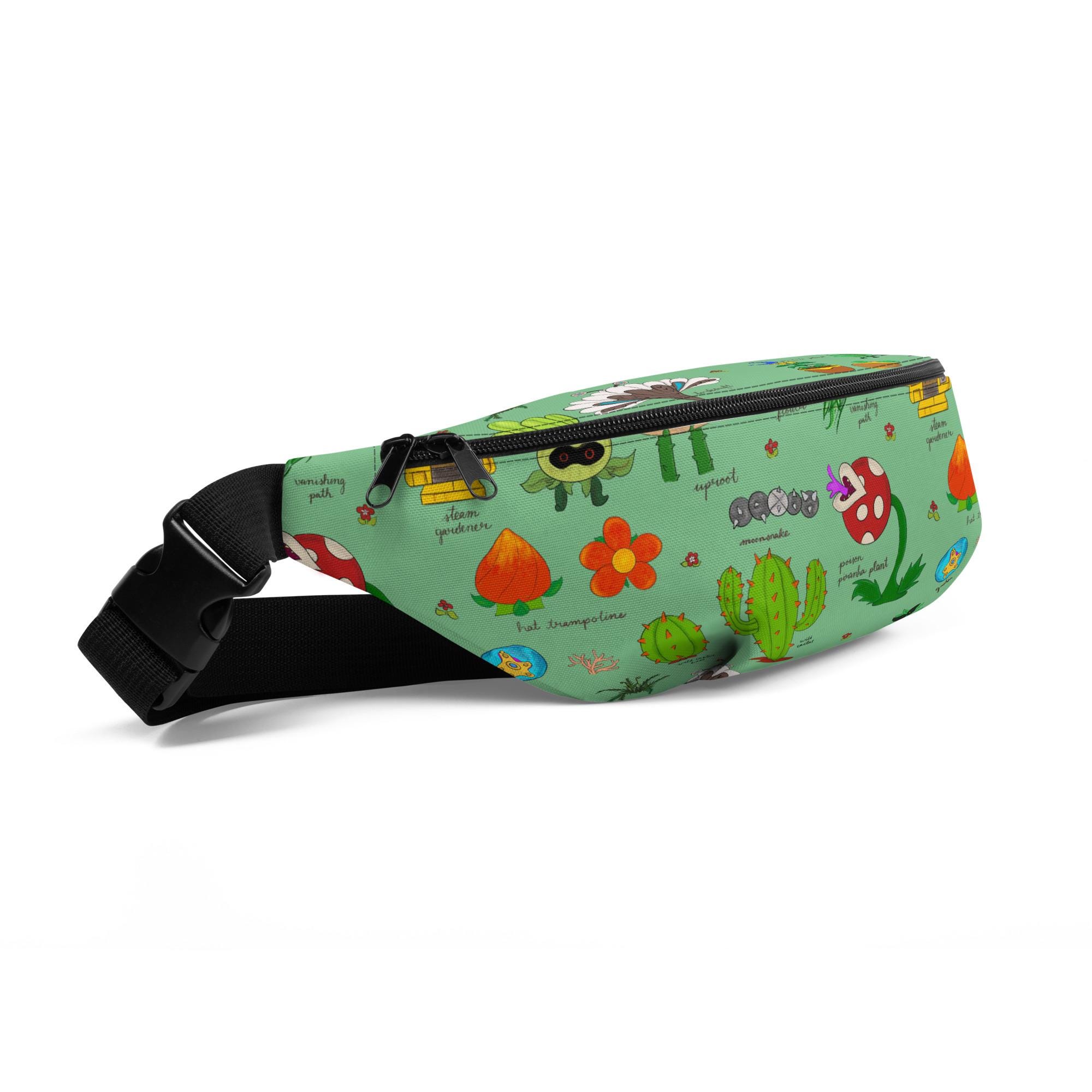 Super Mario Odyssey Botanical Guide Fanny Pack - Mario Plants Inspired ...