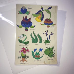 Wind Waker Botanical Guide - Wind Waker Inspired Art Print, Zelda Home ...