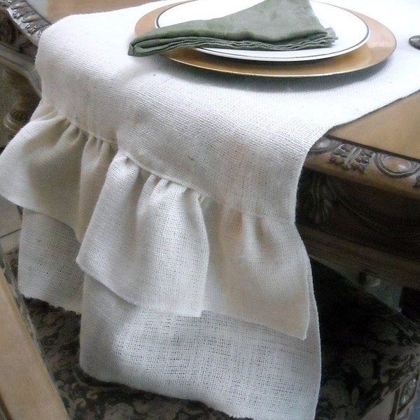 Burlap Table Runners - Etsy