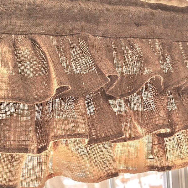 Ruffled Valance - Etsy