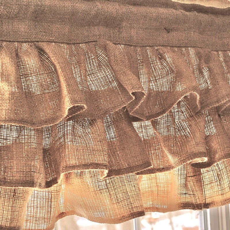 Ruffle Valance - Etsy