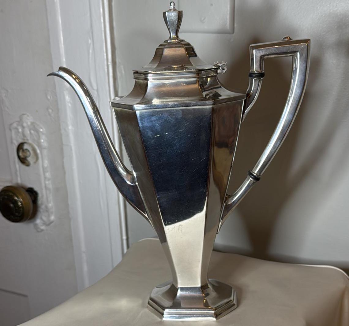 Wallace Silver Soldered Art Deco Coffee & Teapot - Etsy