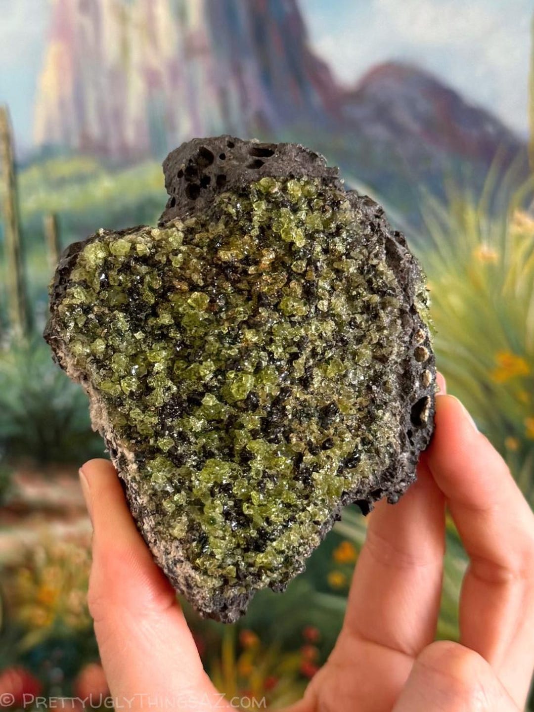 Peridotite in Volcanic Basalt, Medium Pieces - Etsy