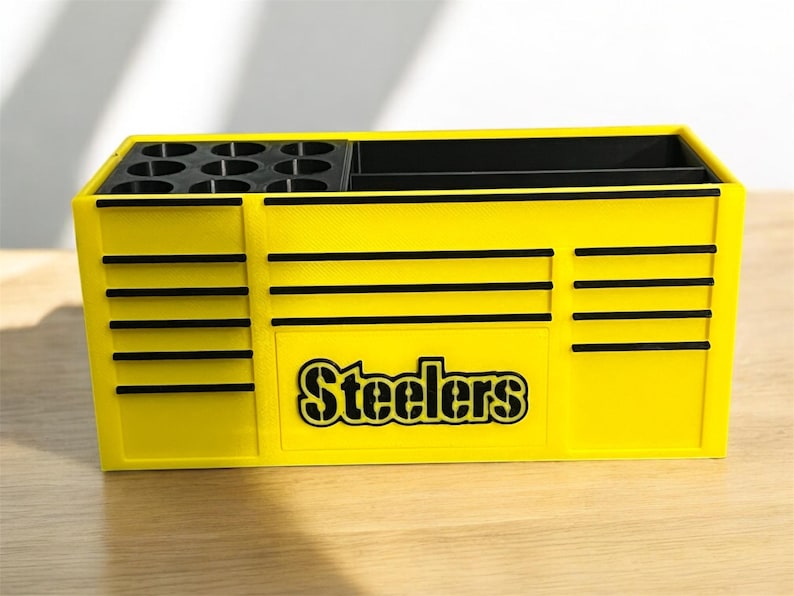 NFL Team Toolbox Desk Organizer | Football Fan Gift, Man Cave Decor - Etsy