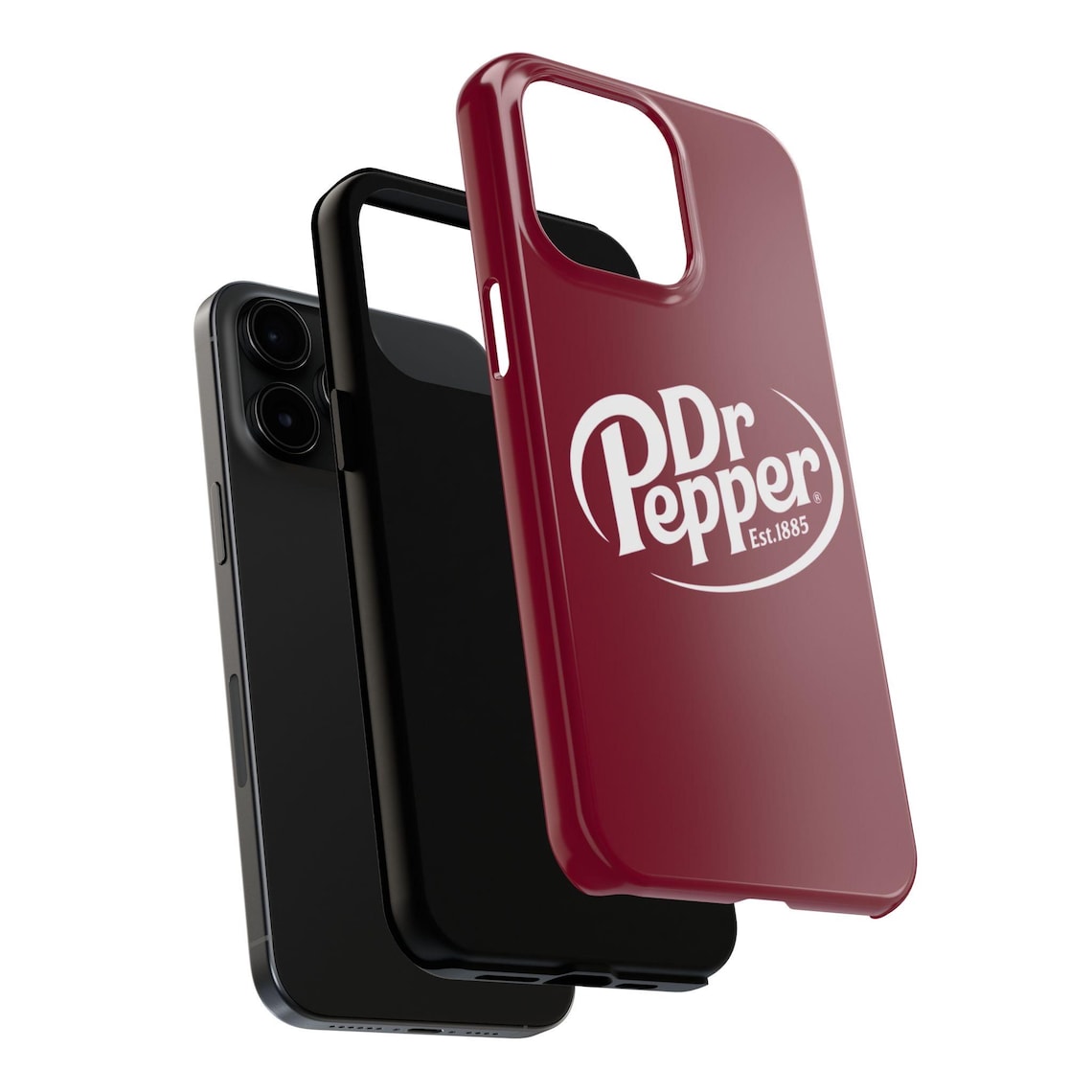Dr. Pepper Inspired Tough Phone Case | Impact Resistant - Etsy