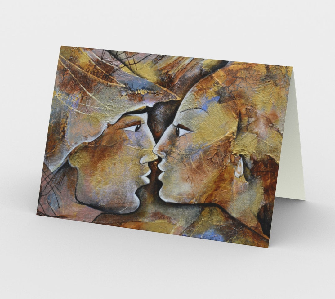 Set of 3, Through the Ages, Card, Painting by Elena Diadenko - Etsy