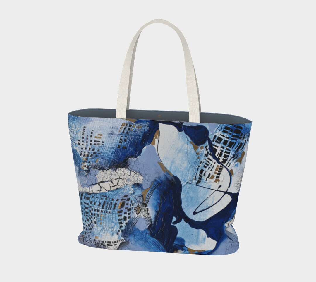 Hidden Treasures, Based on Abstract Painting by Elena Diadenko - Etsy